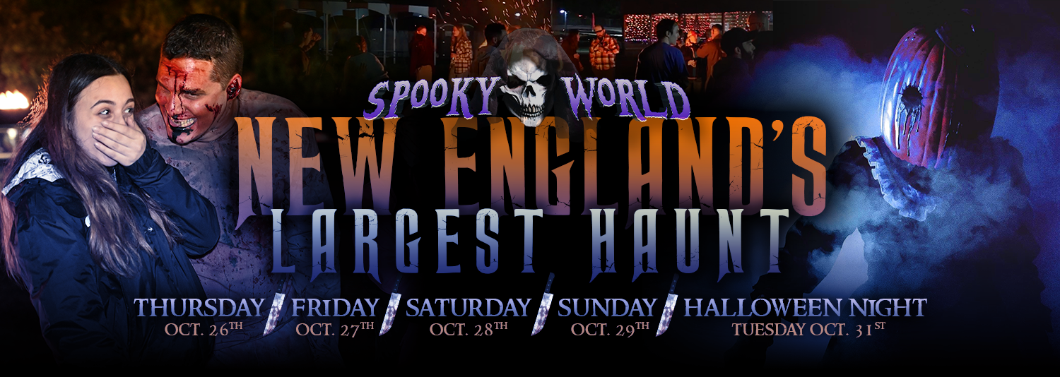 Spooky World #1 Halloween NH, Haunted House New Hampshire, Haunted ...